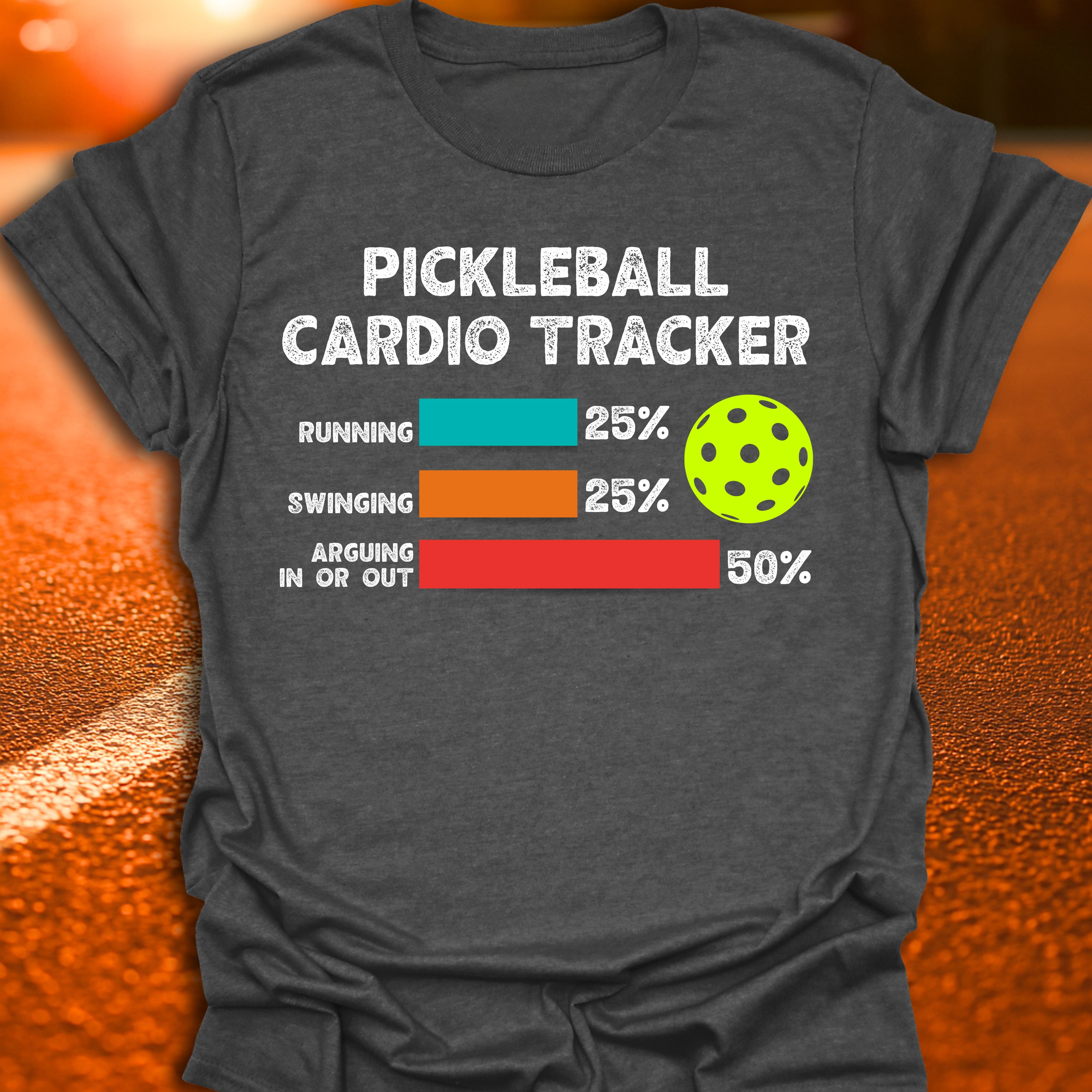 Cardio Tracker Pickleball T-Shirt – DillyPop Pickleball