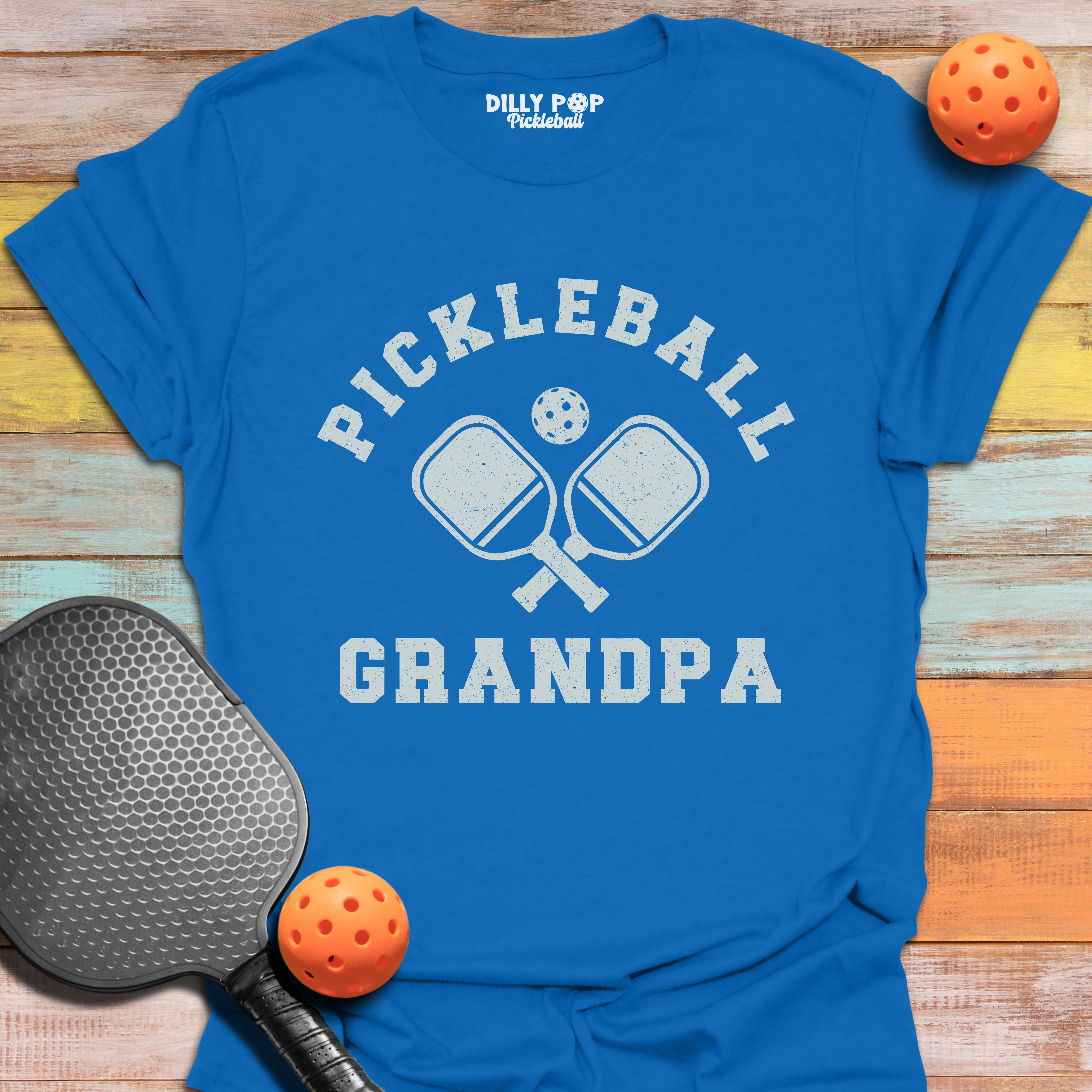 Pickleball Grandpa T-Shirt – DillyPop Pickleball
