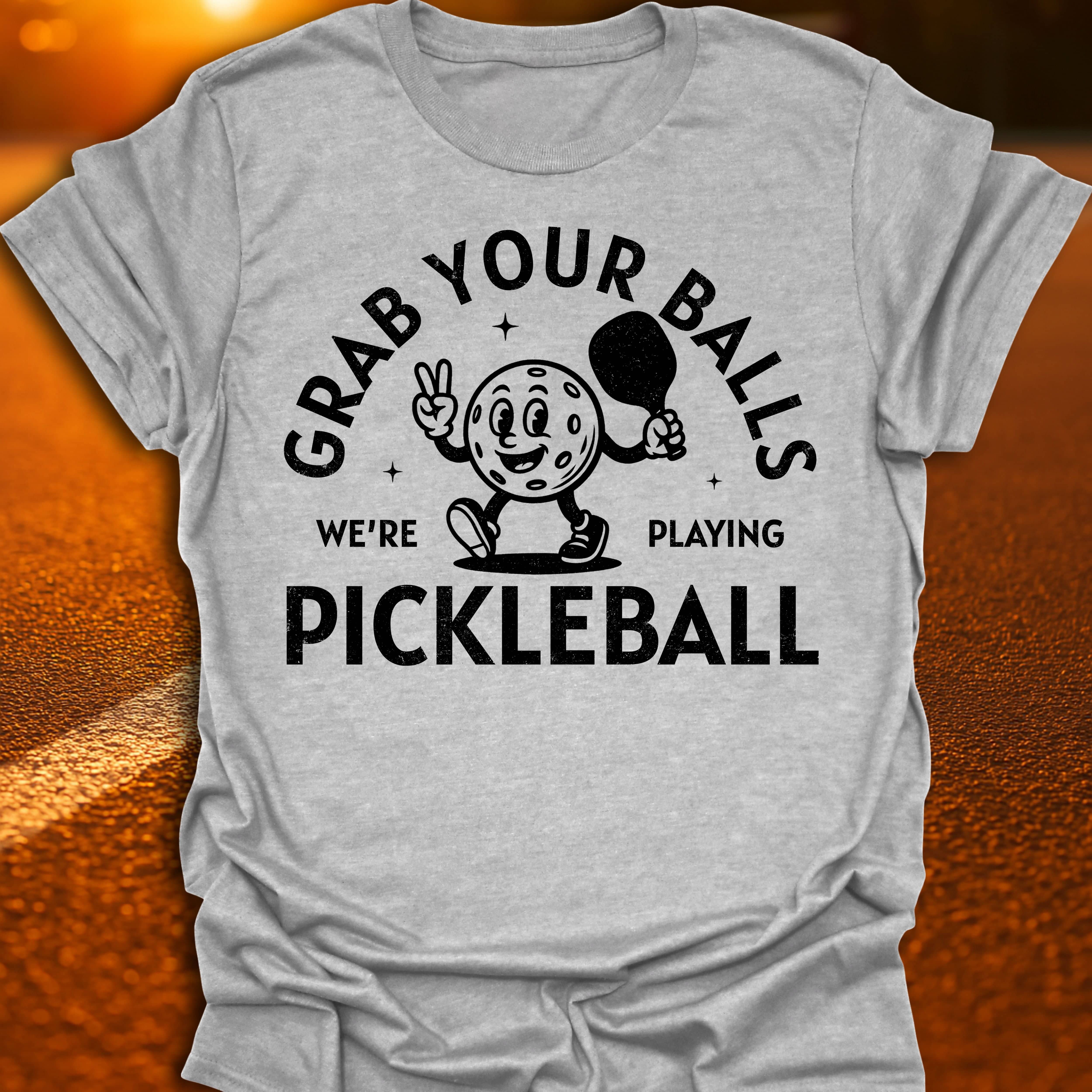 Grab Your Balls Pickleball T-Shirt – DillyPop Pickleball